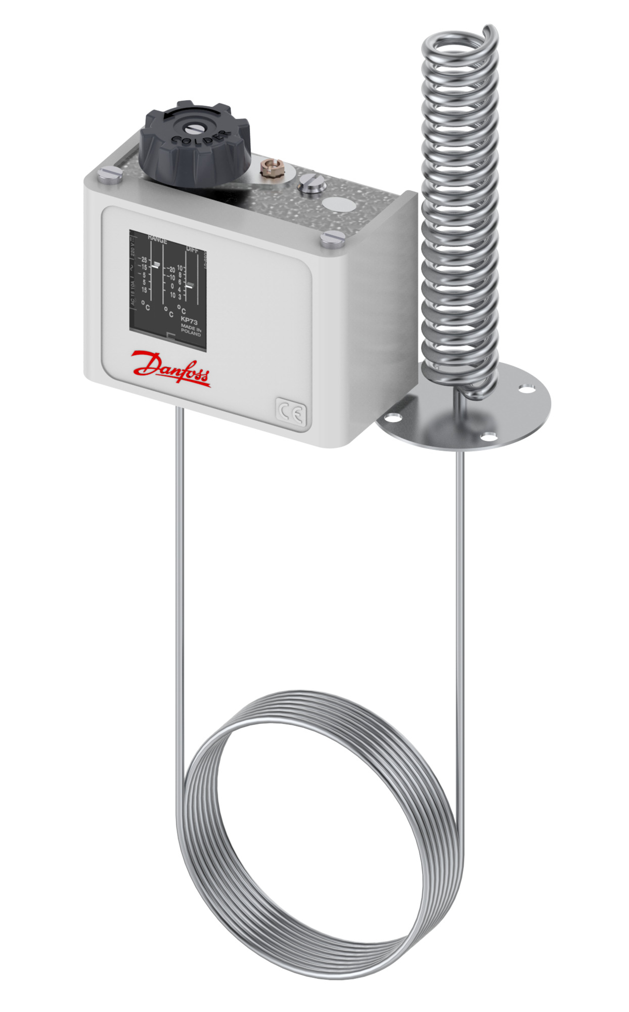 DANFOSS 060L112066 KP75 0/35°C MARINE APPROVED TEMPERATURE THERMOSTAT ...