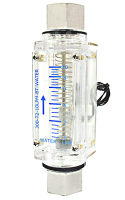 Spring Acrylic Flowmeters - Sirius Sensor